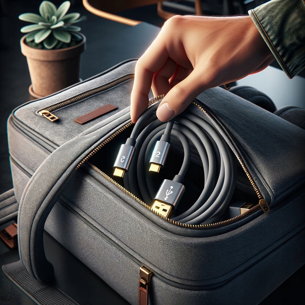 Adaptor Cablu, Co2®, USB-C la DisplayPort DP 1.4 8K/60Hz, 4K/144Hz, 2K ...