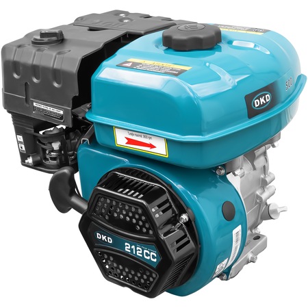 Motor DKD HS 170F cu ax pana, 7CP, benzina, 212cc, 3.6L, diametru ax ...