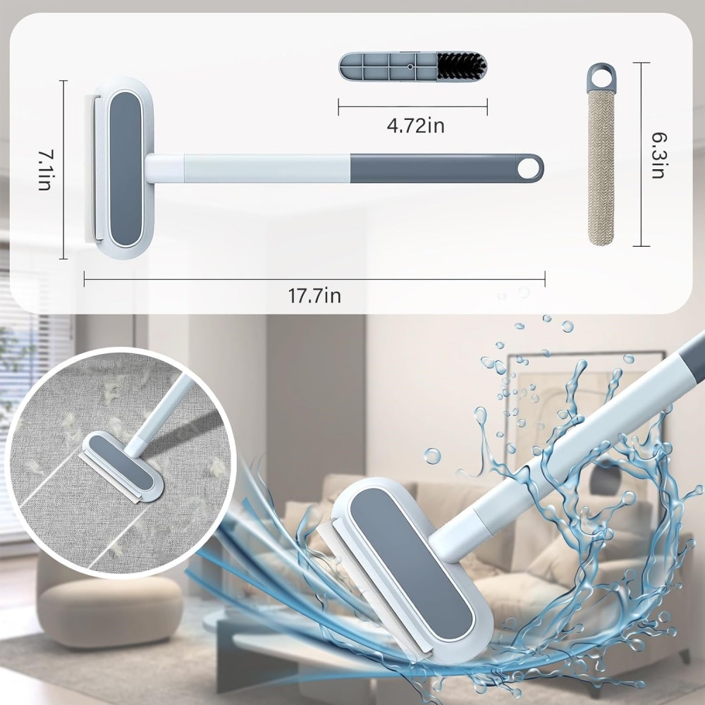 Perie curatare par animale, multifunctional, cu maner extensibil ...