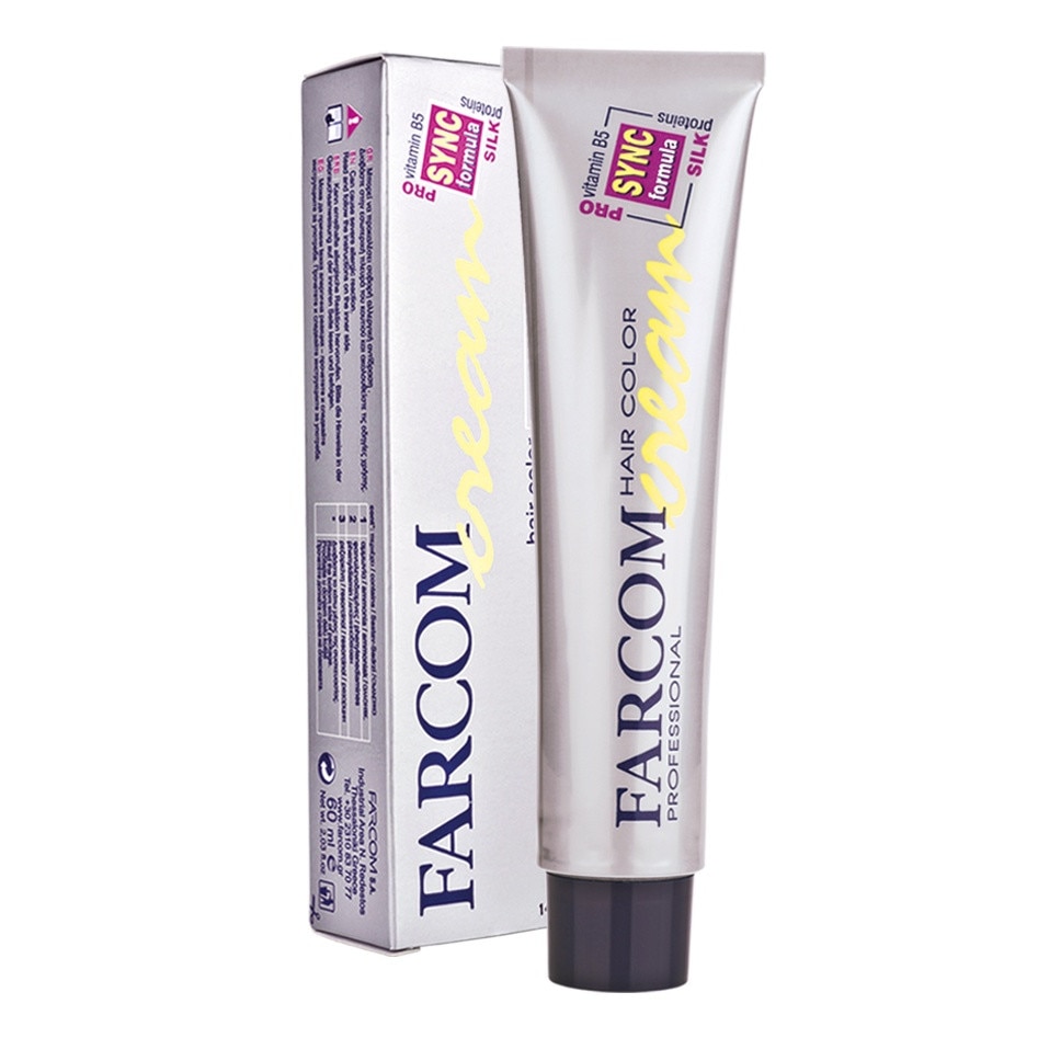 Vopsea de par permanenta Farcom Professional, 59 Maro Deschis Rosu ...