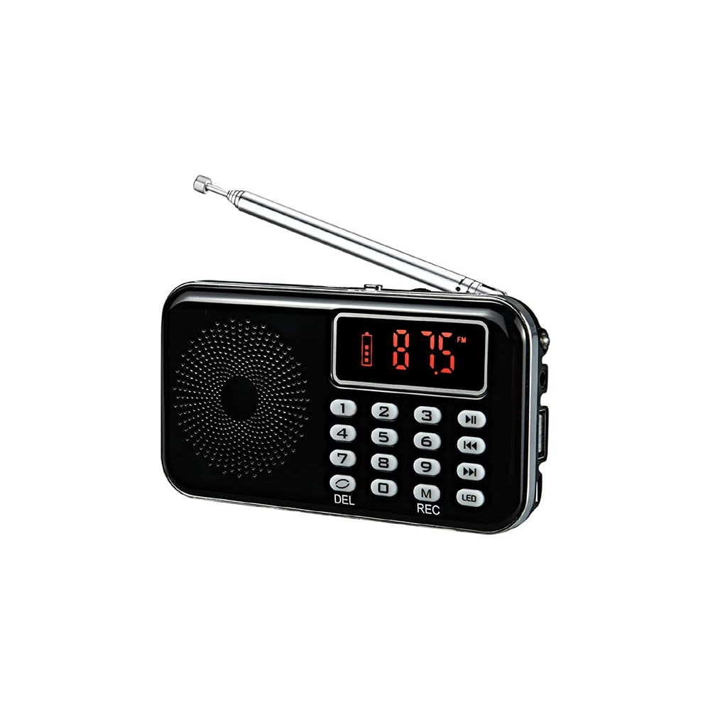 Mini radio portabil pentru batrani Inregistrare cu carduri ...