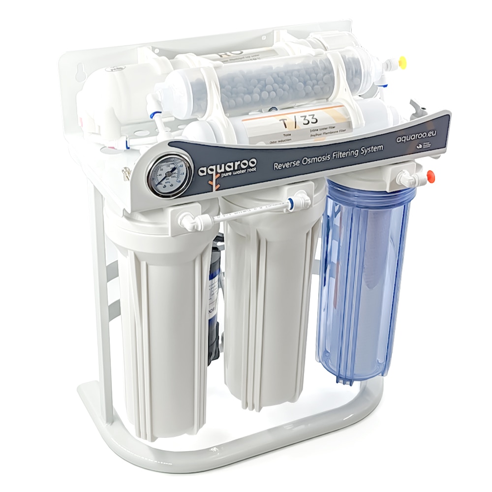 Filtru apa osmoza inversa cu pompa in 6 nivele cu alcalinizare PH+, 75 ...