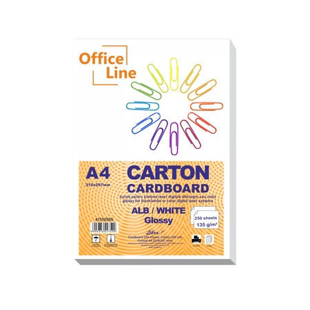 Carton alb A4 135 gr LUCIOS 250 coli/top Office Line 4135250G - eMAG.ro