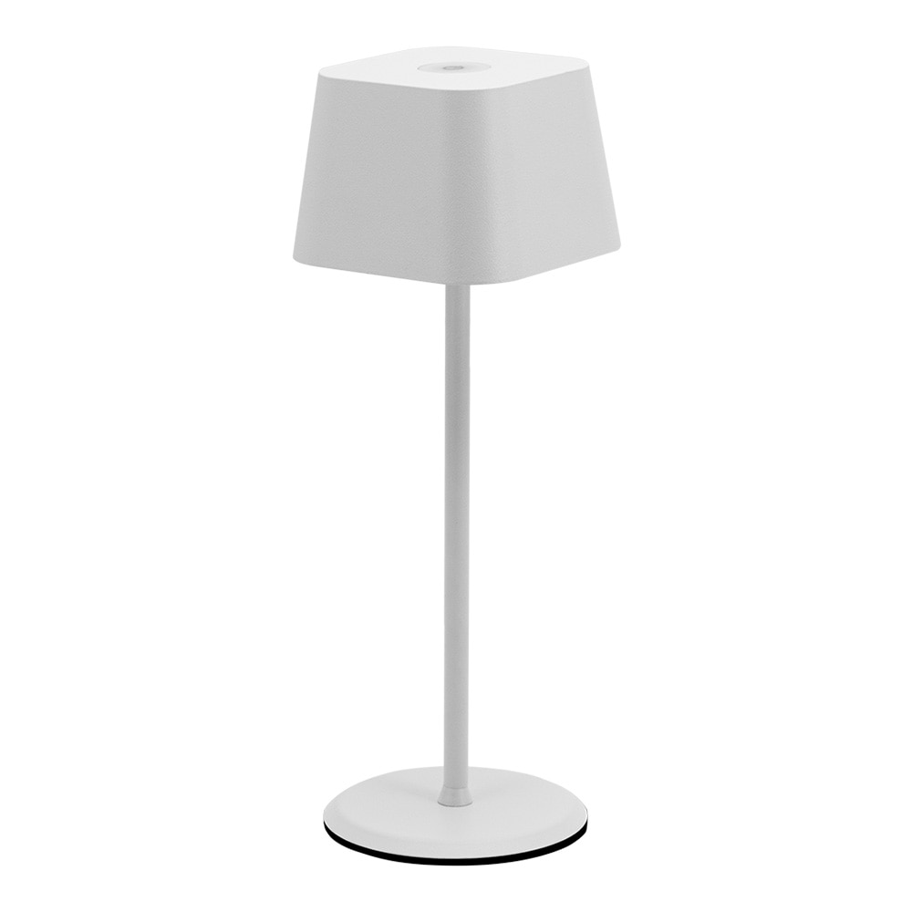 Lampa mini led Malta White, Wireless Led, 2700k, IP54, lumina dimabila ...
