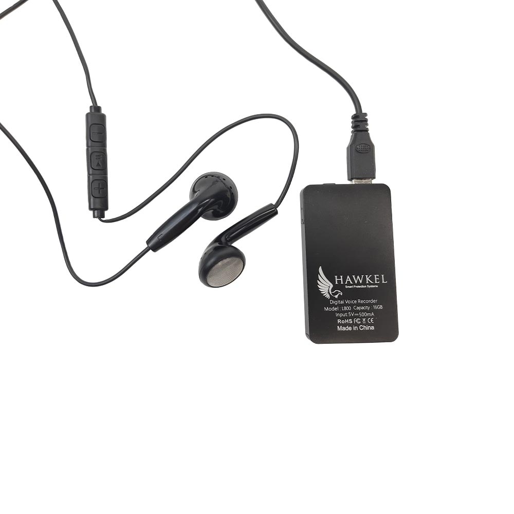 Reportofon digital magnetic Hawkel L800, 16 GB, activare vocala - eMAG.ro