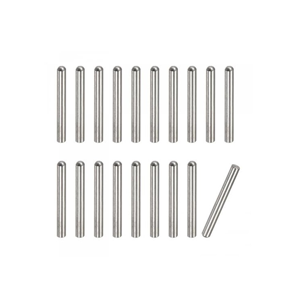 Set de 20 ace de tensiune din otel inoxidabil 304, cap rotund si plat ...