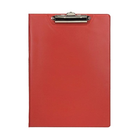 Tabla de scris OPTIMA A/4 cu capac PP rosu - eMAG.ro