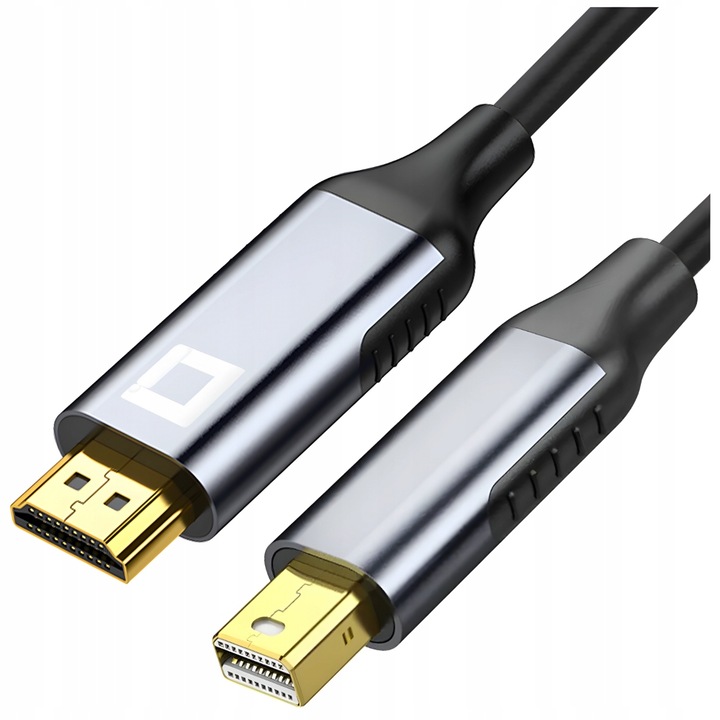 Cablu Adaptor, Co2®, Mini DisplayPort la HDMI 2.0 4K/60Hz, 2K/144Hz ...