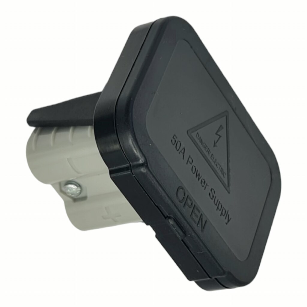 Mufa Anderson de panou, Conector rapid cu capac, 50 Amperi, Gri - eMAG.ro
