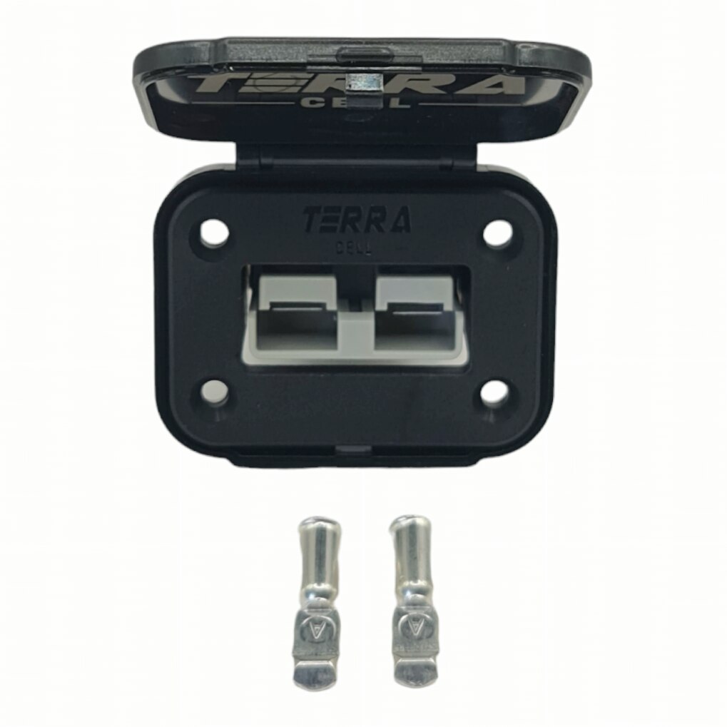 Mufa Anderson de panou, Conector rapid cu capac, 50 Amperi, Gri - eMAG.ro