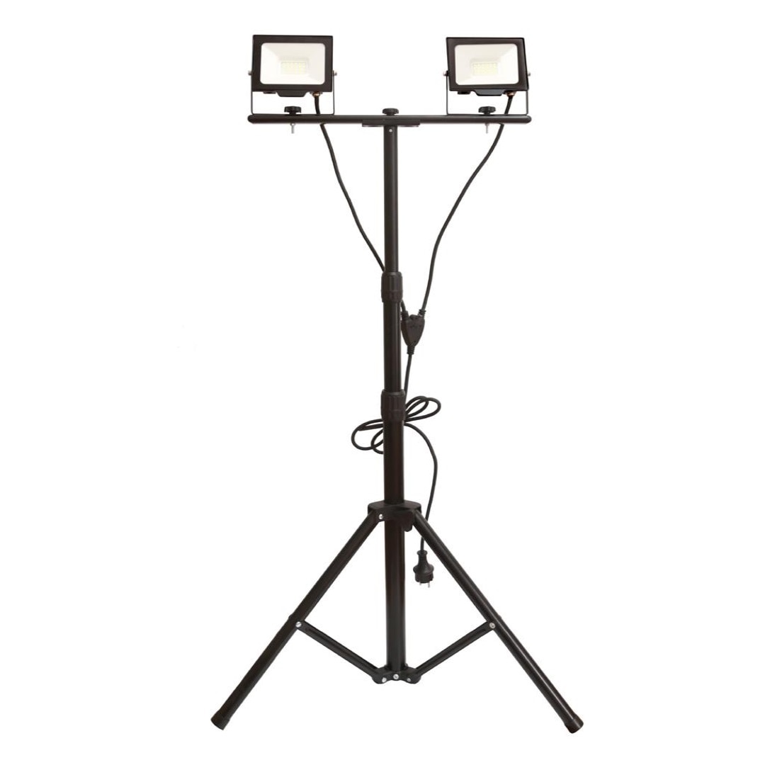 Reflector Slim LED SMD 2x20W NW 4000K 2x cu trepied PTC - eMAG.ro