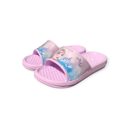 Papuci copii cu talpa antiderapanta, mov, marimea 28-29, Elsa, Frozen ...