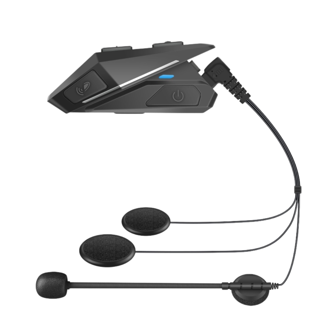 Sistem de comunicare interfon pentru motociclete, cu casti wireless ...