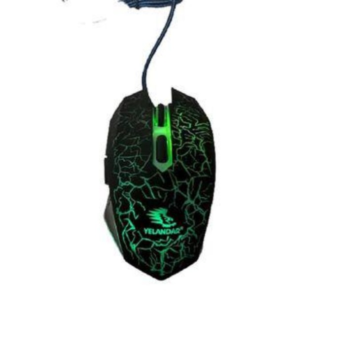 Mouse Gaming, Iluminare RGB, 6000 DPI, Yelandar X15 - eMAG.ro
