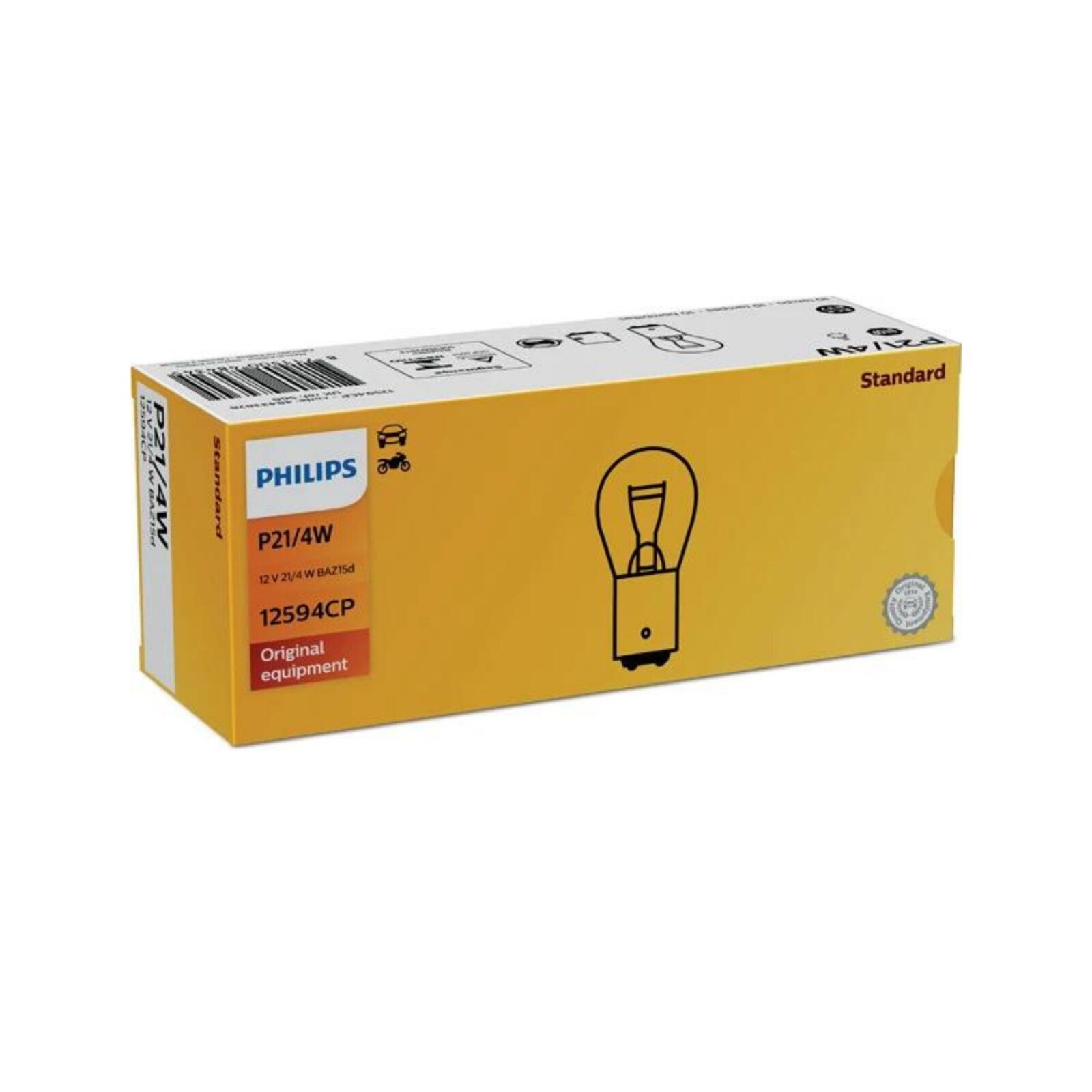 Set 10 Becuri Frana P21/4W 12V Philips - eMAG.ro