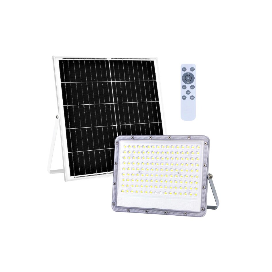 Proiector Solar Puternic de 800W, Panou Solar si Telecomanda cu Functii ...