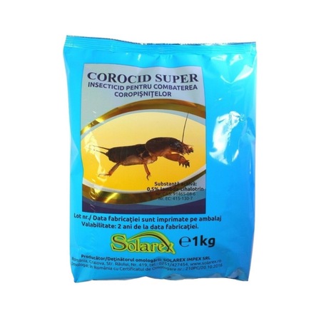Insecticid pentru combaterea coropisnitelor Corocid Super 1 kg - eMAG.ro