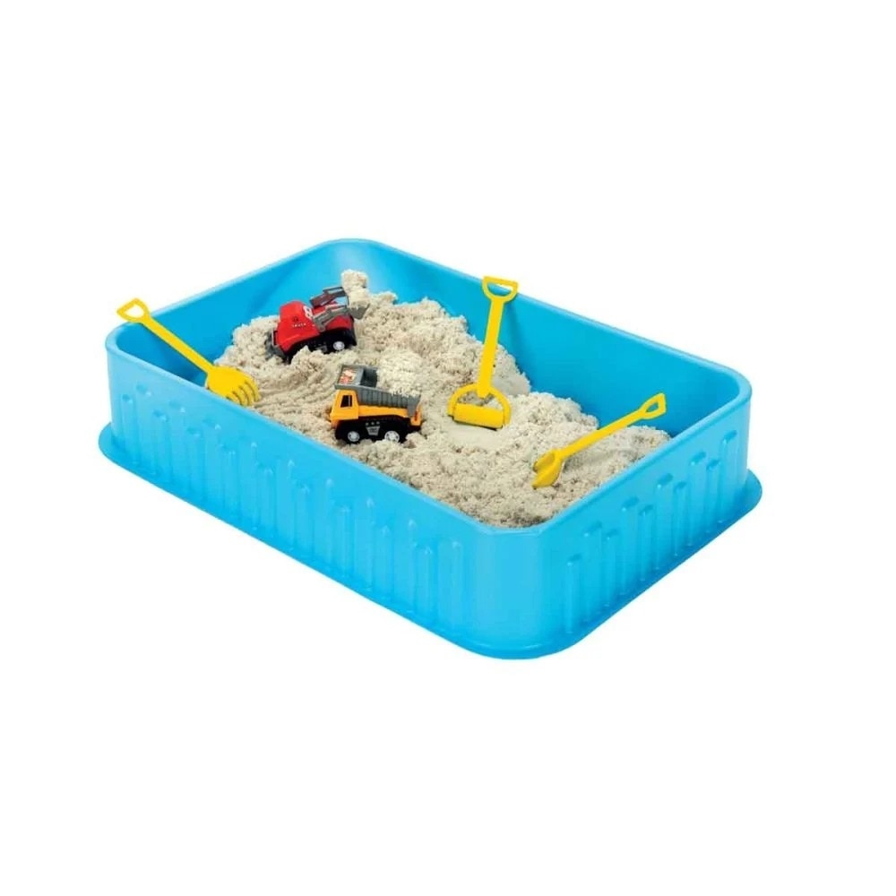 Kinetikus homok készlet, Építkezés, 7 db, 250 g - eMAG.hu