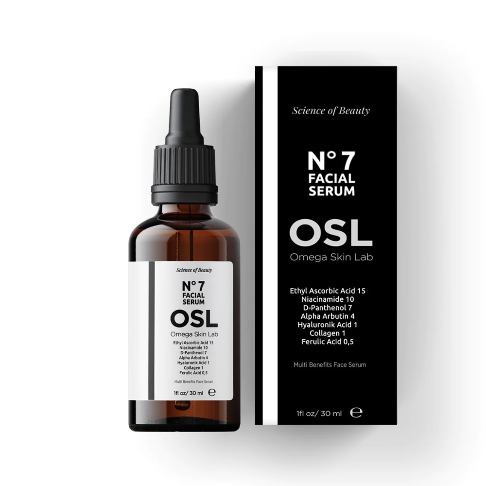 Serum facial OSL Omega Skin Lab No 7, Alpha Arbutin, Acid Hialuronic ...
