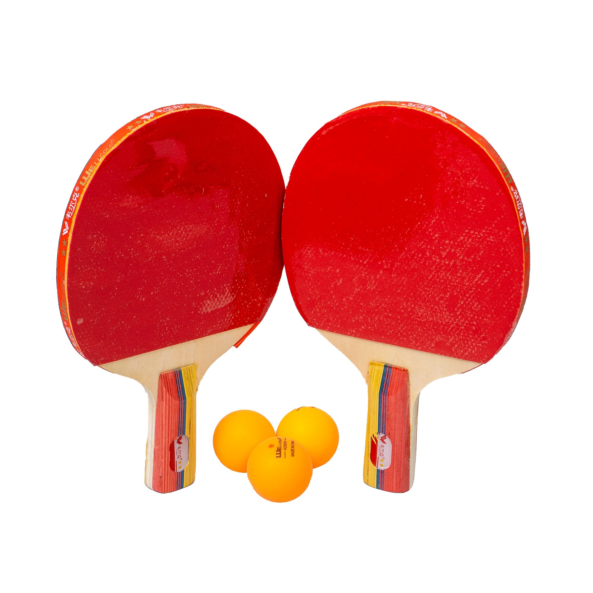 Set palete ping-pong, 3 mingii, B.S.P. / CD947 - eMAG.ro
