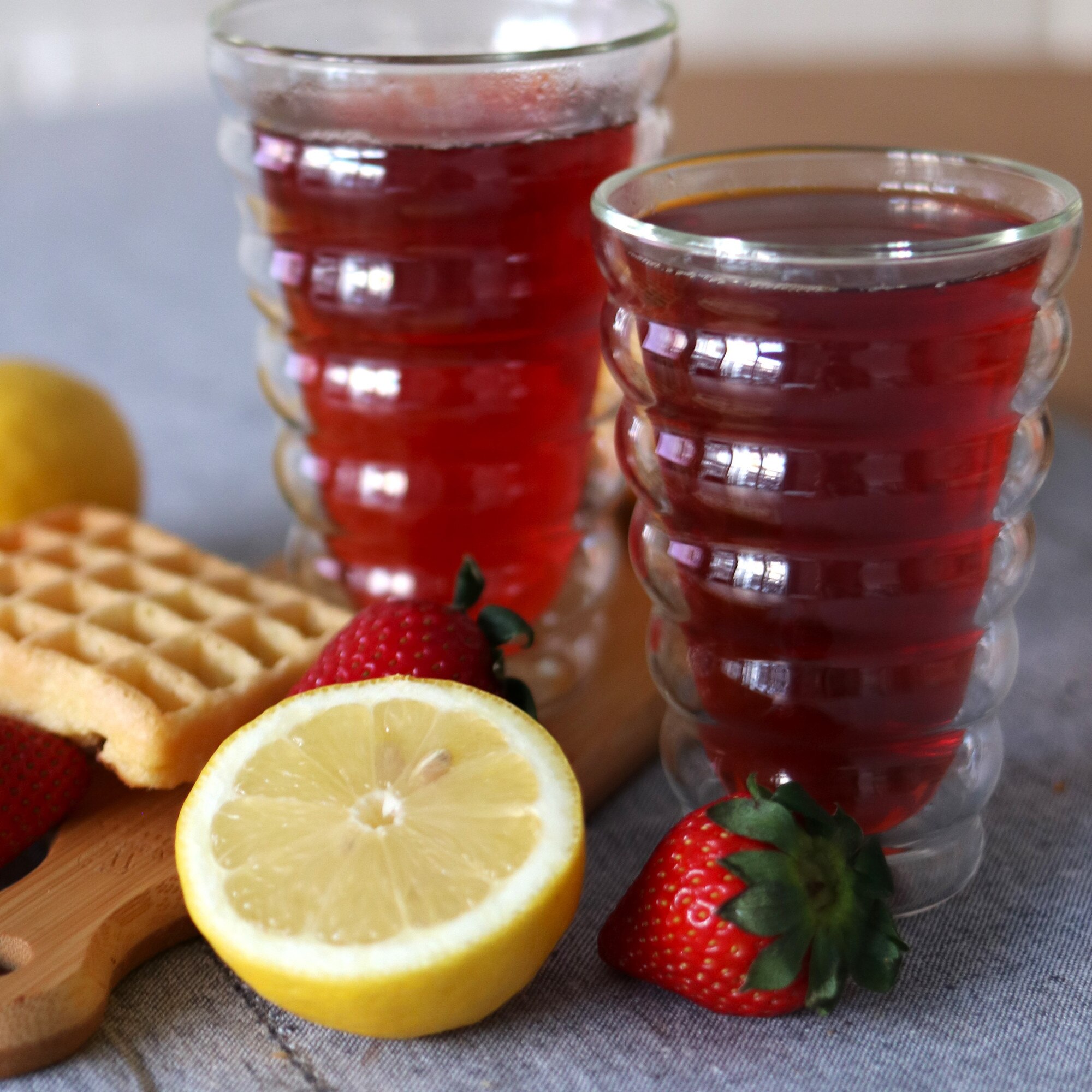 Pahar cafea, perete dublu, sticla termorezistenta, 250 ml, pentru ceai ...