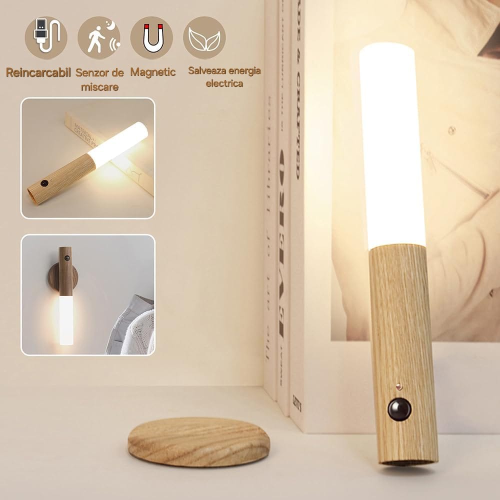 Set de 2 lampi LED SMART de veghe DIGIMAT®, cu senzor de miscare ...