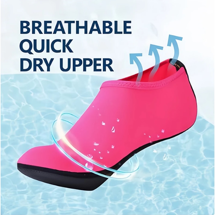 Papuci de apa, antiderapanti, usor de purtat, material moale, perfecte ...