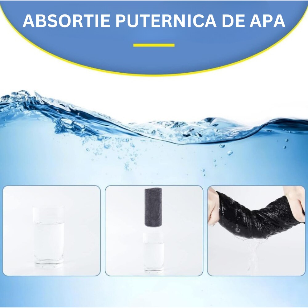 Prosop Fitess/Sala 130 x 50 cm, Buzunar Cu Fermoar, Anti-alunecare ...