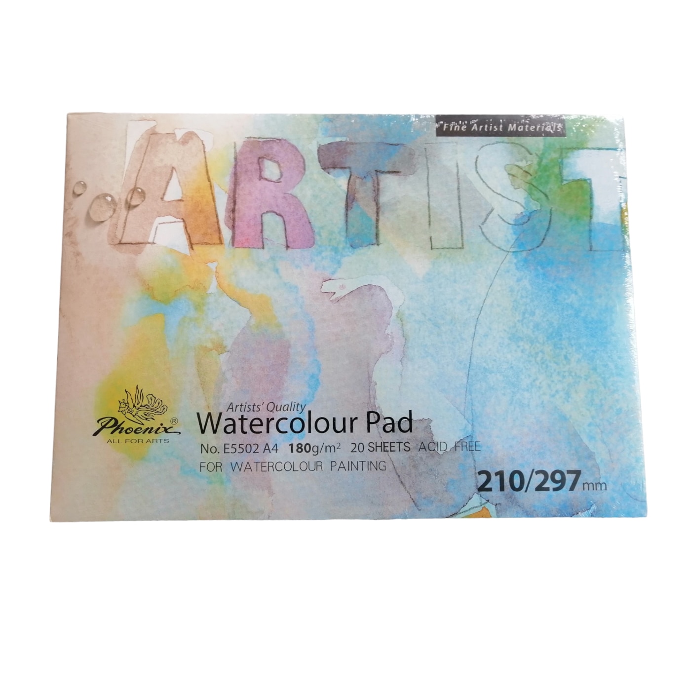 Bloc de desen PHOENIX, A4, textura canvas, 180g/m2, 20 foi - eMAG.ro