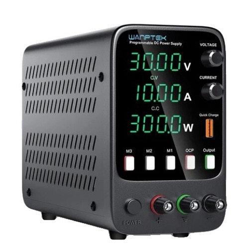 Sursa de alimentare reglabila DC, Wanptek, 30V, 10A, Afisaj digital LED ...