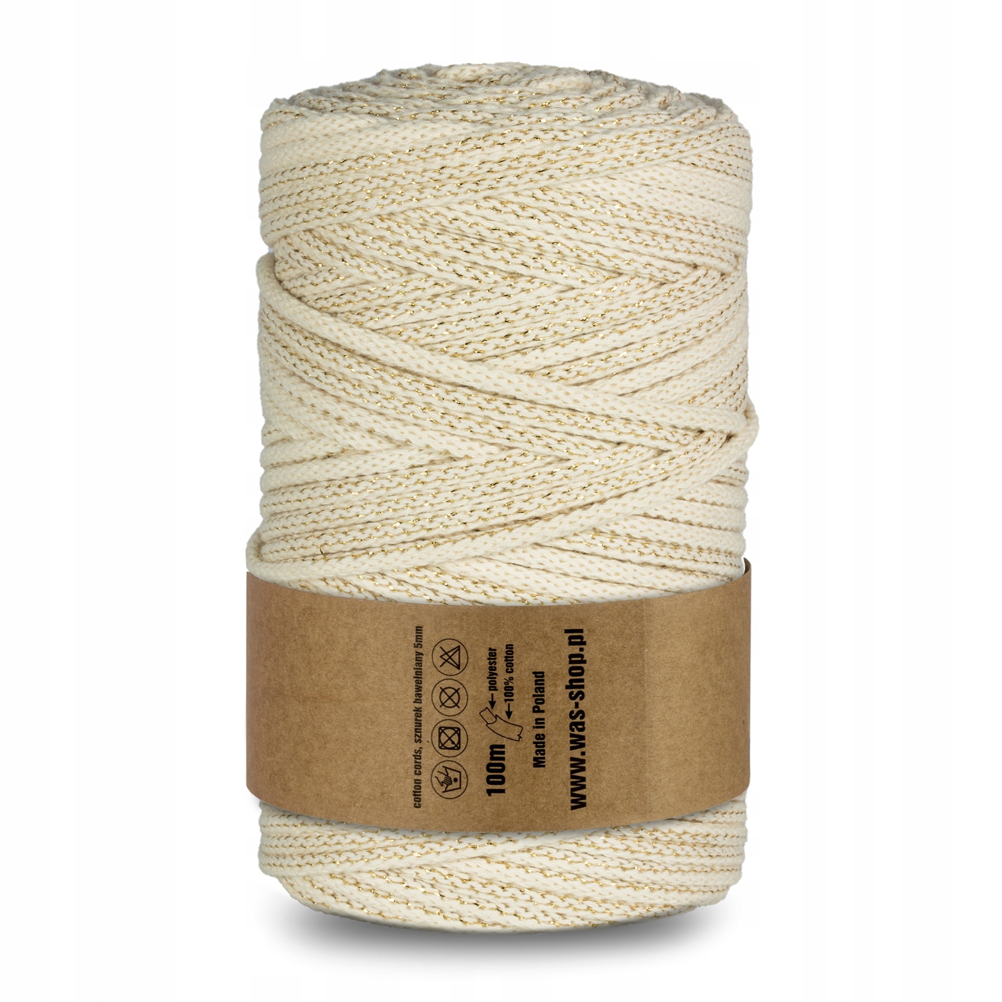 Snur bumbac pentru crosetat si tricotat snur macrame WAS impletit miez ...