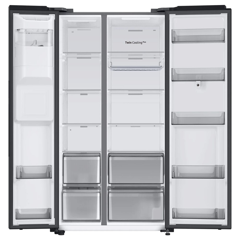 Frigider Samsung RS6HDG883EB1EF Side by Side, 614 l, cu ecran Family ...