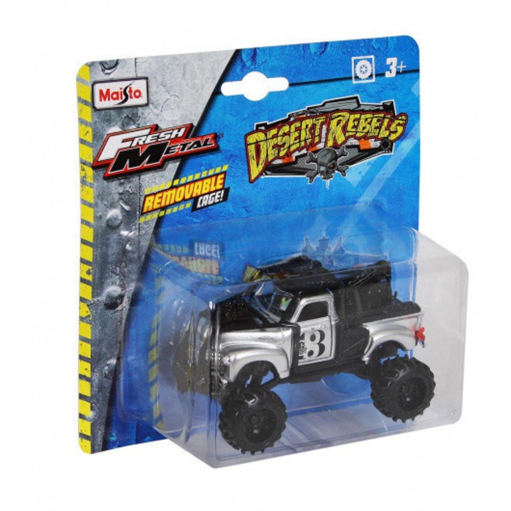 Macheta Chevrolet 3100 Off-road Fresh Metal Desert Rebels - 1/43 Maisto ...