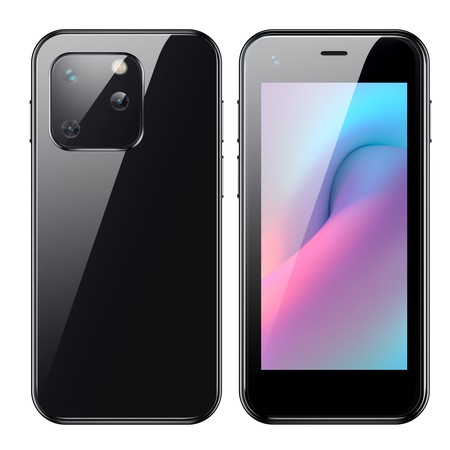 Smartphone X13, Rainbuvvy, 2.5 inch, Android 9.0, 16GB, Negru - eMAG.ro