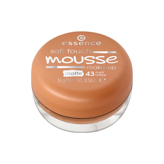Fond de ten Essence Soft Touch Mousse, mat, 43 Matt Toffe, 16g - eMAG.ro