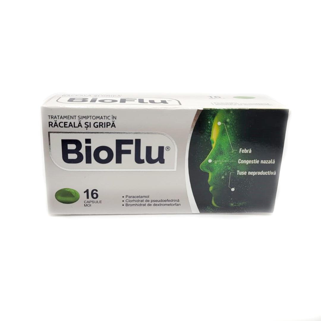 Bioflu, 16 capsule moi, Biofarm - eMAG.ro