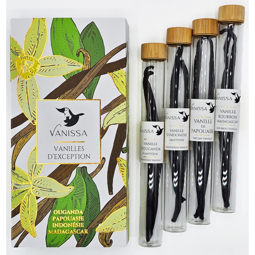 Set 8 pastai de vanilie din diverse tari Vanissa - eMAG.ro