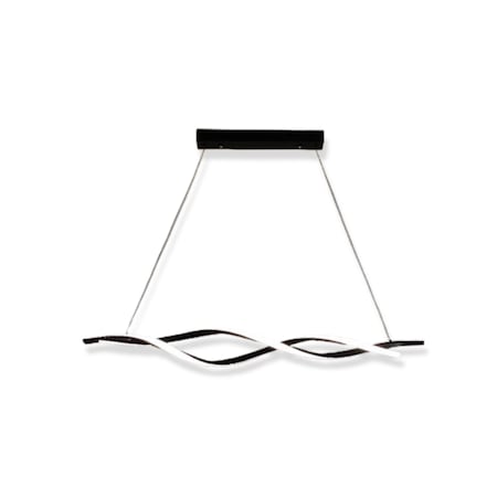 Lustra tavan moderna led 30w, suspendata, 3 functii Iluminat, aluminiu ...