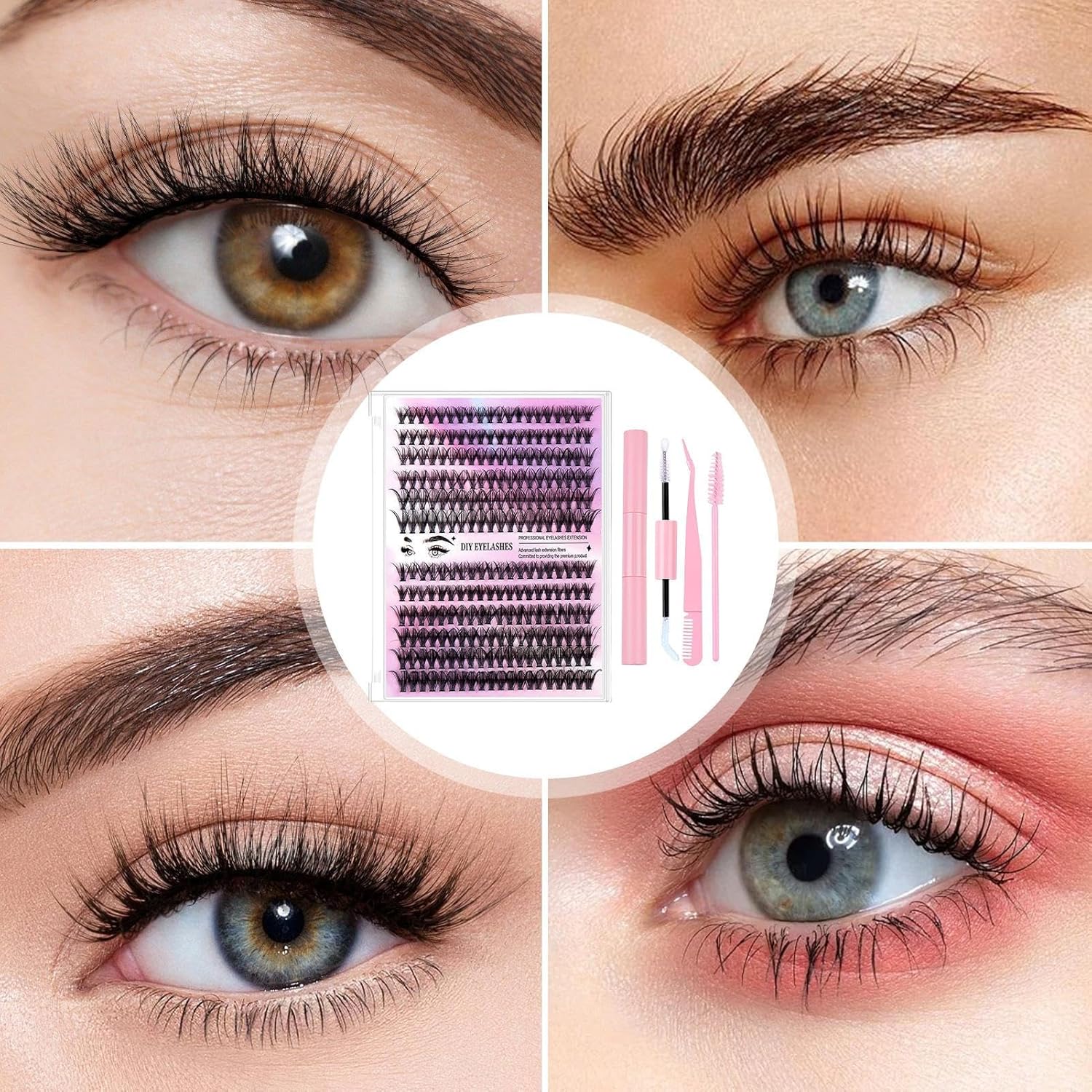 Set 240 perechi gene false, Excitat®, 30D, 40D, Aspect natural, Efect ...