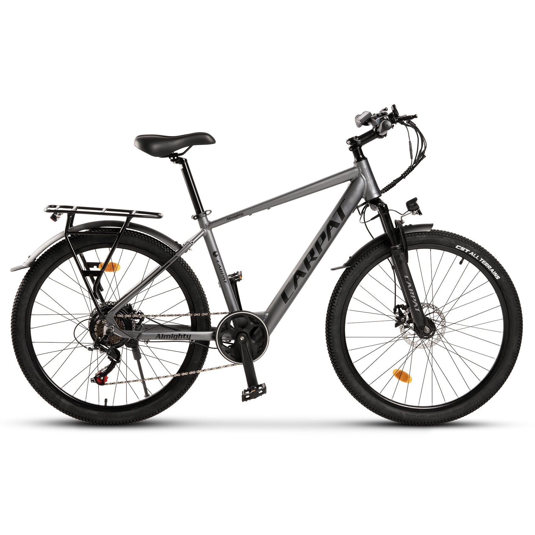 Bicicleta MTB Asistata Electric cu Roti de 26", Motor 250W, echipare ...