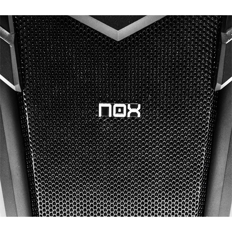 Кутия NOX Vulkan, Mid Tower, Без захранващ блок, Черен - eMAG.bg