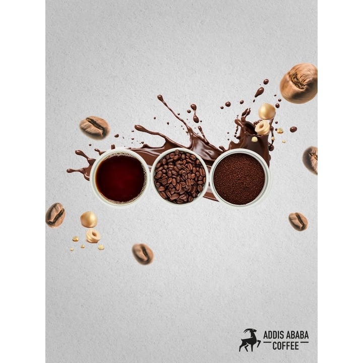 Cafea boabe Addis Ababa Coffee COLOMBIA SINGLE ORIGIN, prajire medie ...