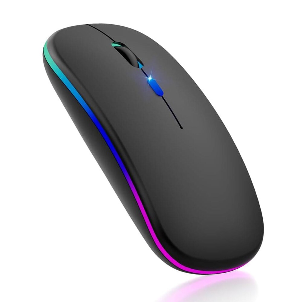 Mouse Fara Fir 2.4G, 1600 DPI - Techsuit (M1) - Negru - eMAG.ro
