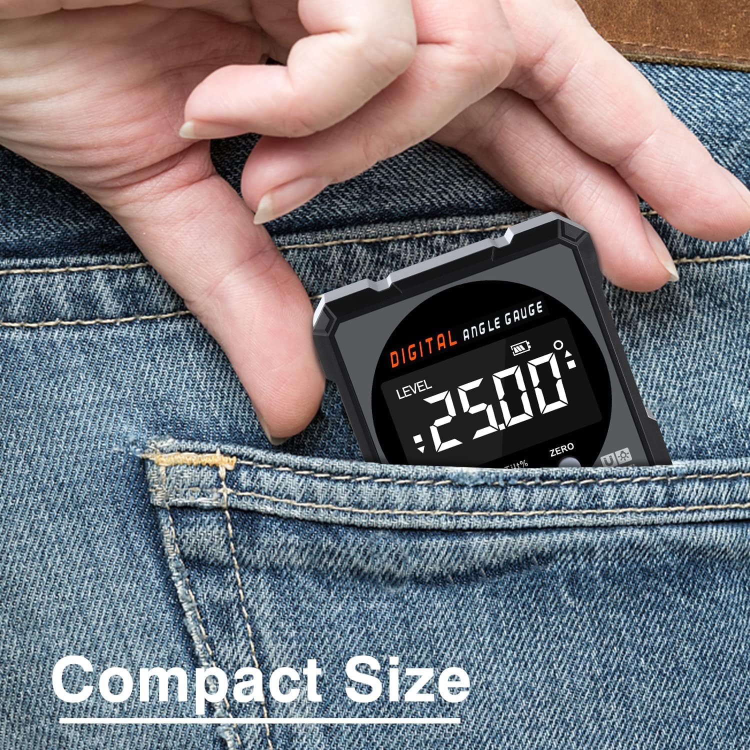 Nivela digitala inclinometru Cu laser, GOSTOCK®, Inclinometru Digital ...