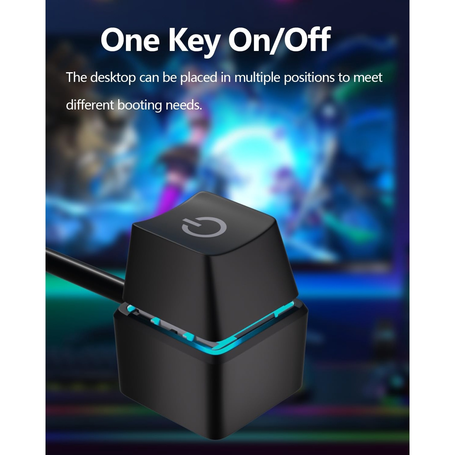 Buton Mecanic, Pornire Desktop, Excitat, PC extensie ON/OFF PC LED ...