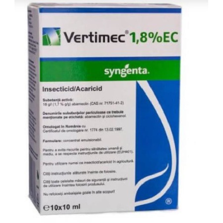 Insecticid - Acaricid Vertimec 10 ml 5 buc - eMAG.ro
