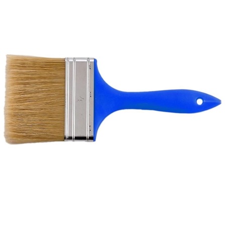 Pensula de vopsit cu maner plastic No.4" 6 buc PTC - eMAG.ro