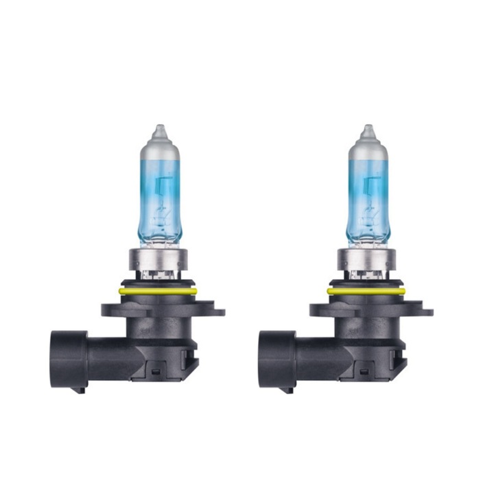 Pachet 2 Becuri Far HB4 12V P22D 51W Philips (Blister) White Vision ...