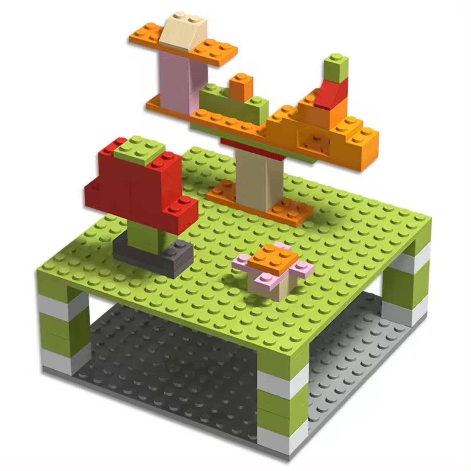 Placi de constructie pentru blocuri LEGO Duplo 16x16 creative set 5 ...