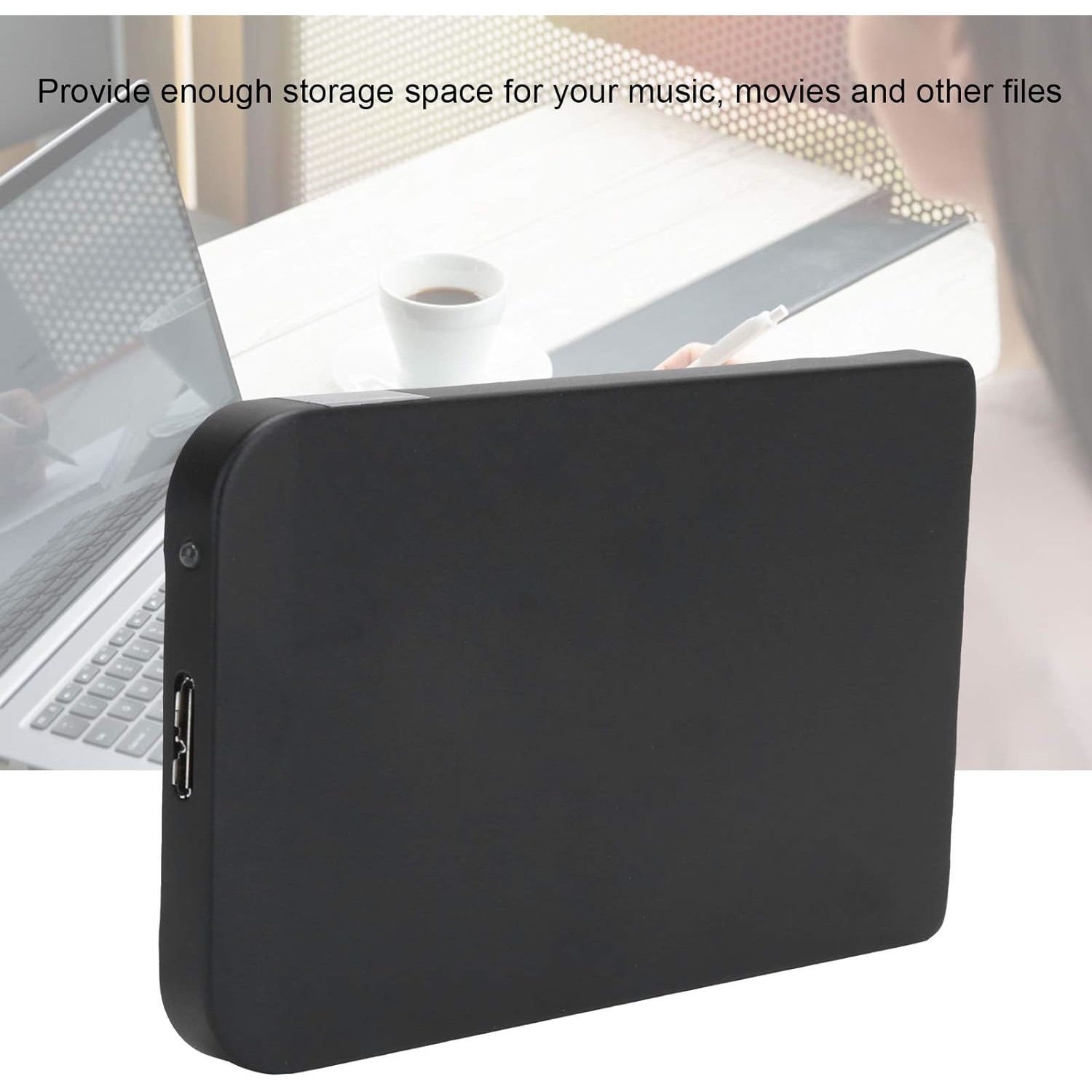 Hard disk extern SSD, aluminiu, portabil, USB 3.0, 2TB, Negru - eMAG.ro